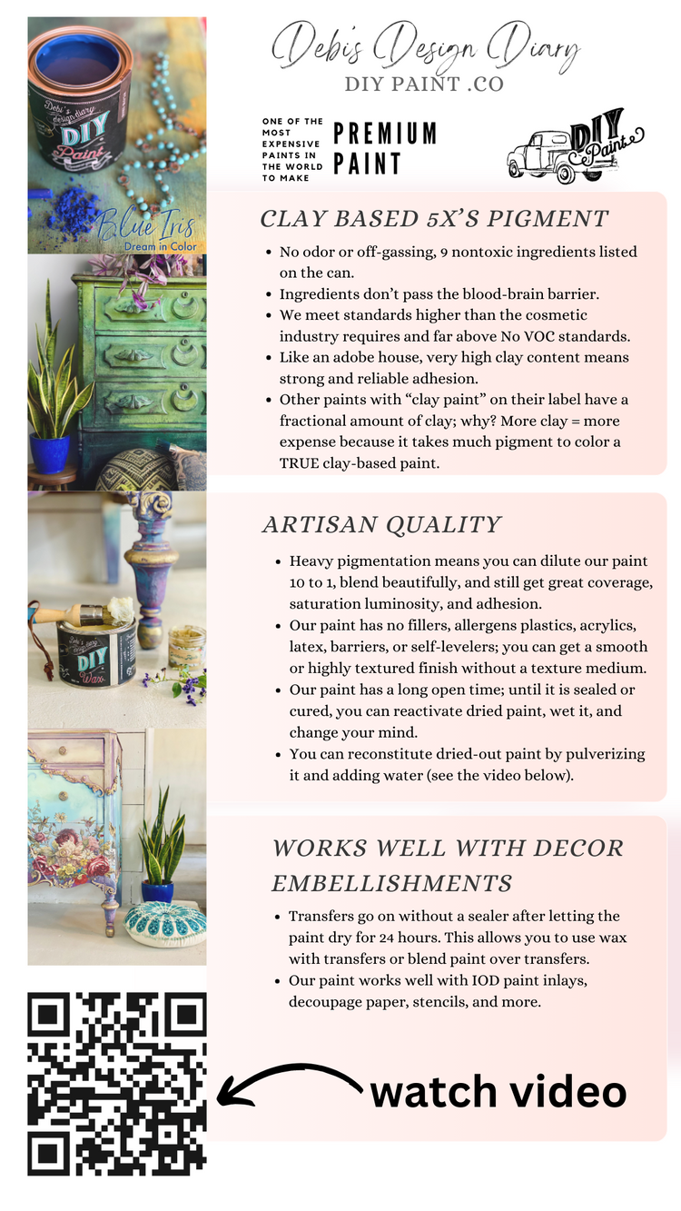 DIY Paint Co: Clay and Chalk Furniture Paint – DIY PAINT CO.